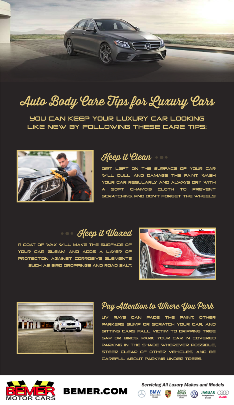 Auto Body Care Tips for Luxury Cars | Bemer Motor Cars Blog